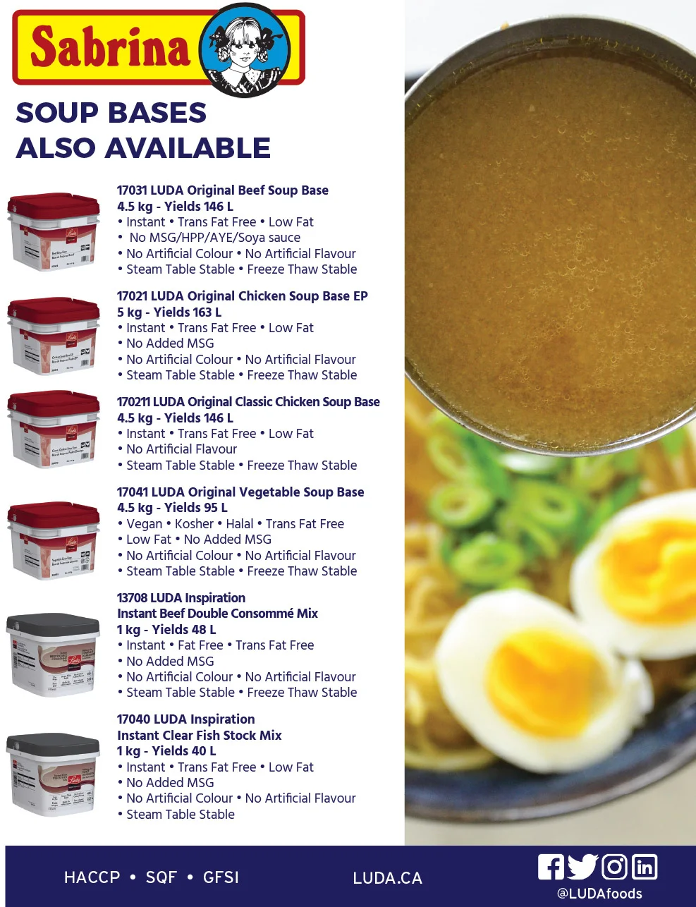 Soup Base — Sabrina Wholesale Foods - Toronto Supplier of food products ...