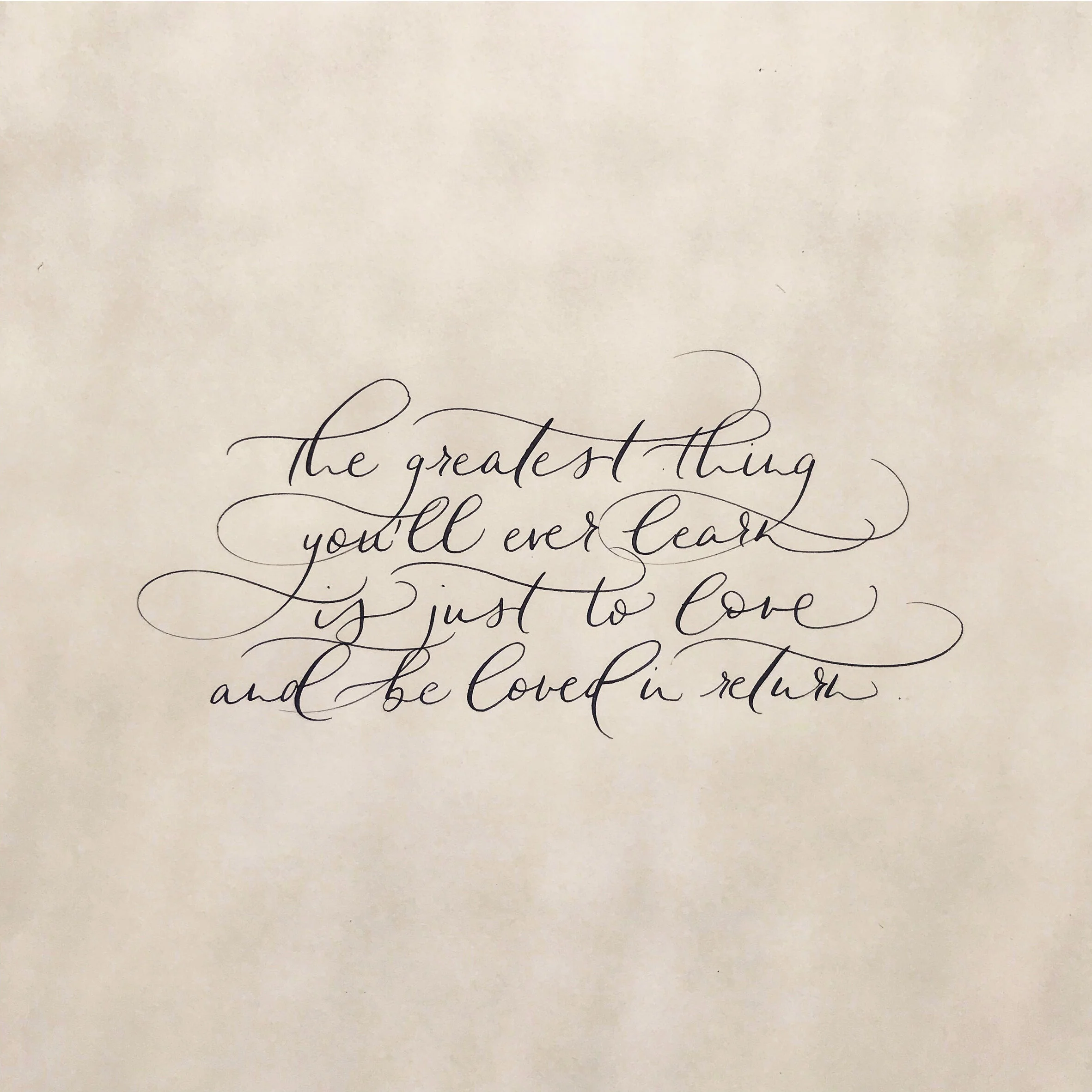 LETTERING — NATALIE CHARLOTTE