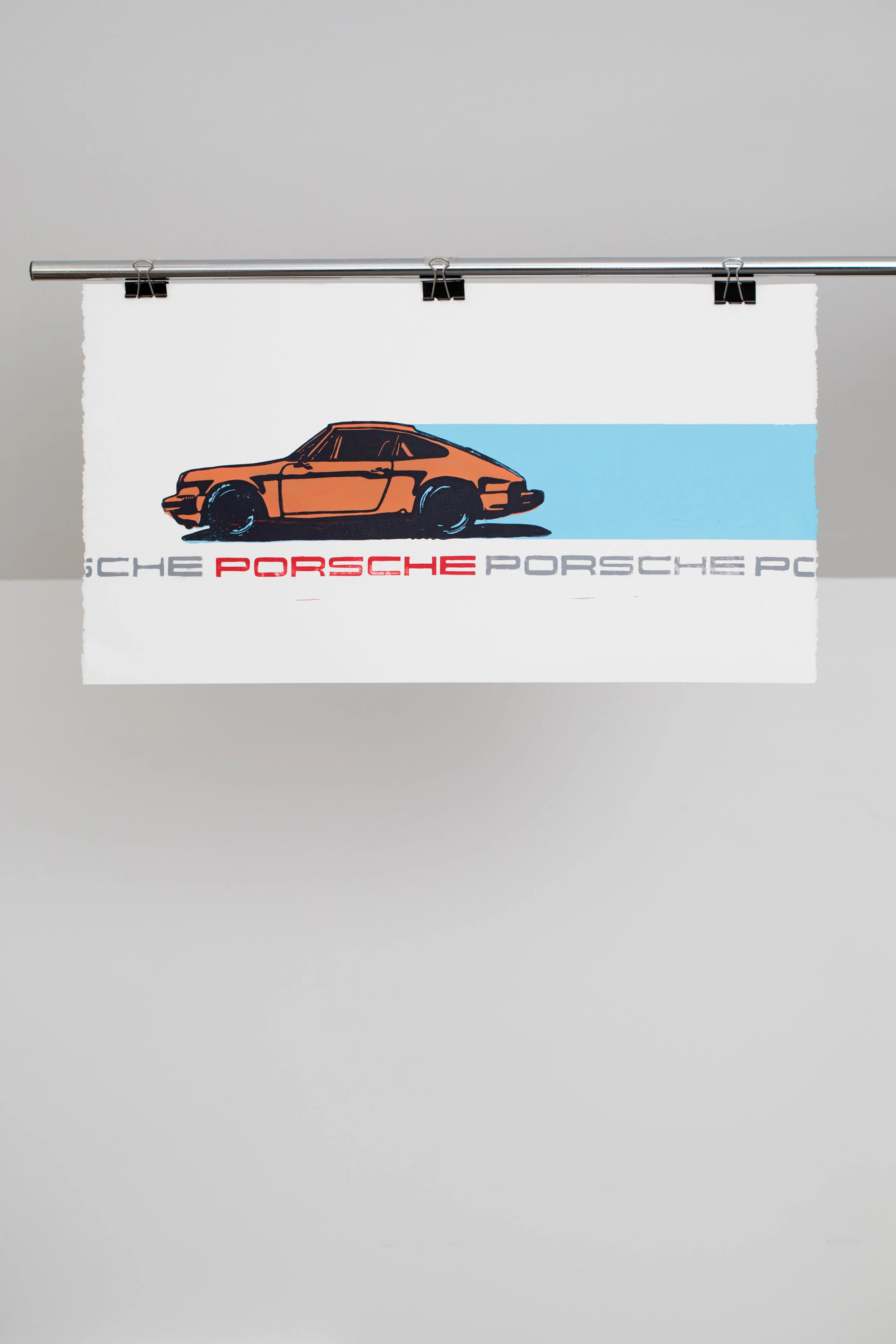 Porsche 911 — Block Prints
