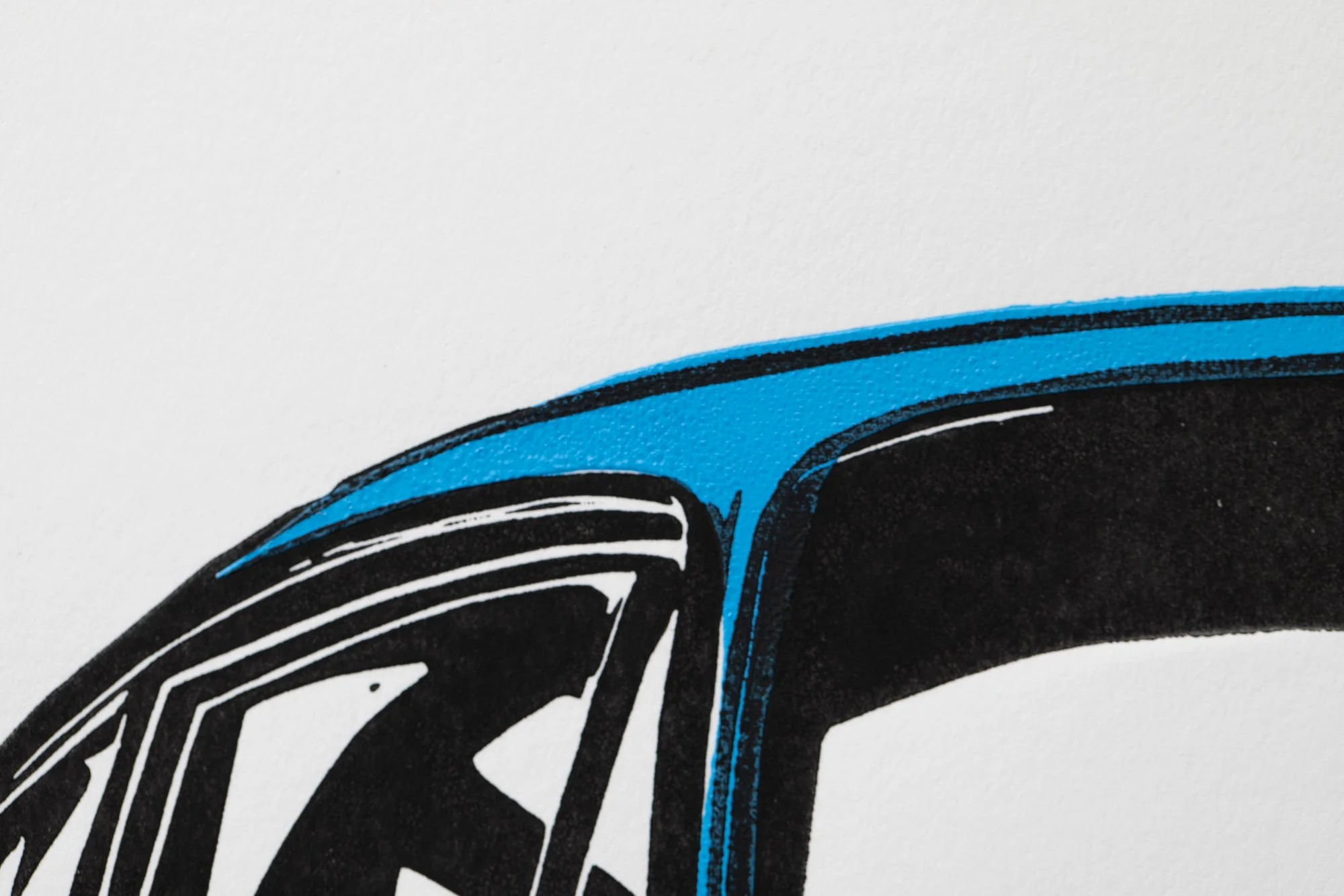 Porsche 911 — Block Prints