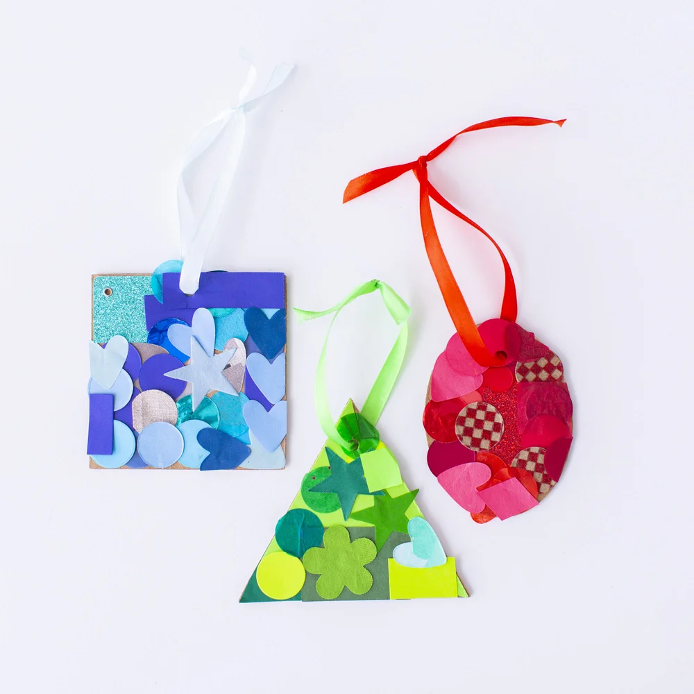 Reuse, Repeat, Recycled! - Recycled Shape Ornaments — Minni
