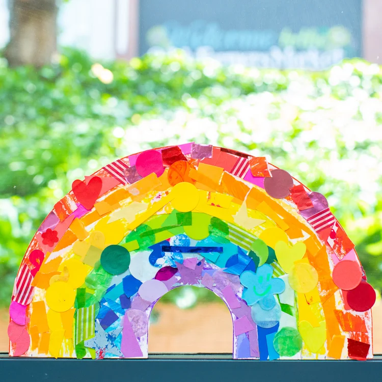 Rainbow Collage — Minni