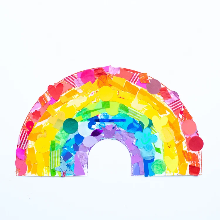 Rainbow Collage — Minni