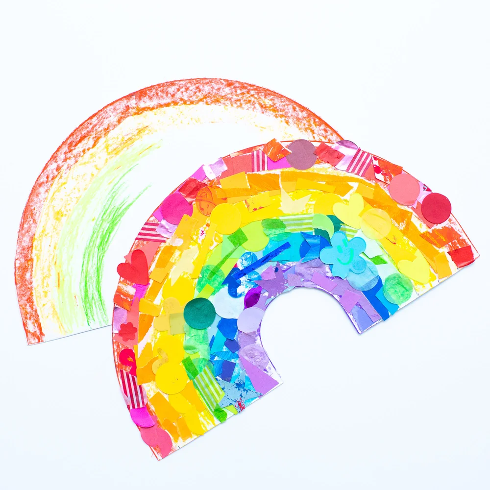 Rainbow Collage — Minni