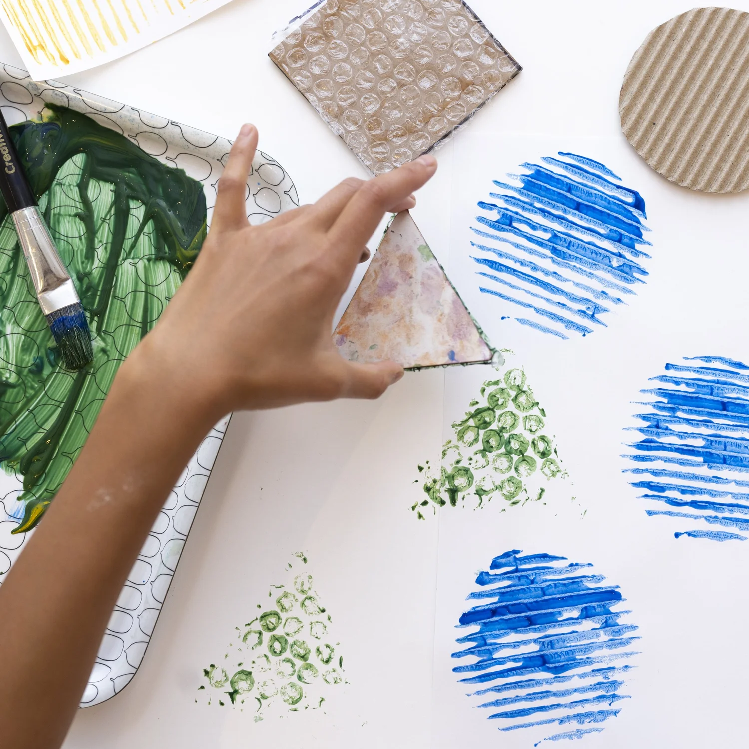 DIY Texture Stamps — Minni