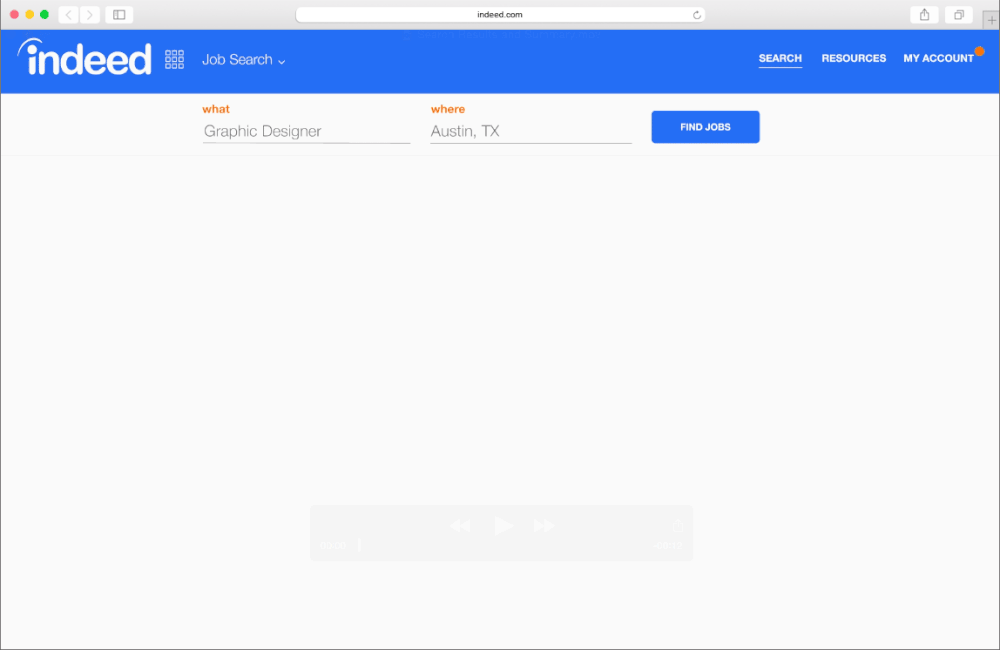 Redesigning the Job Search Experience: Indeed — Natalie Campbell