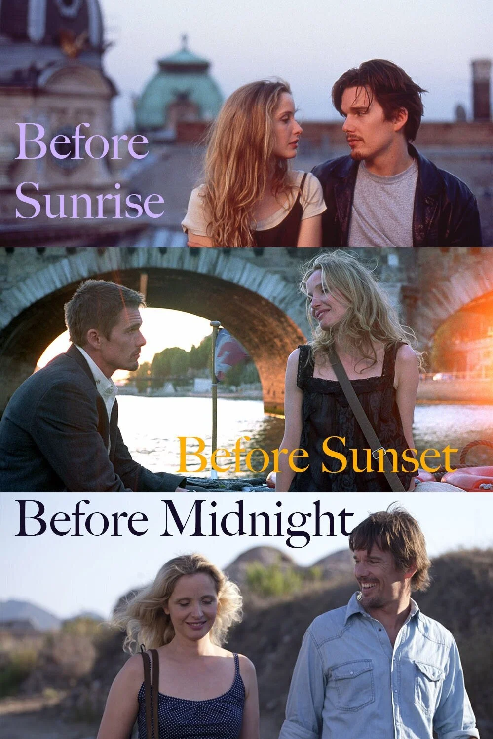 Before Sunrise Before Sunset Before Midnight