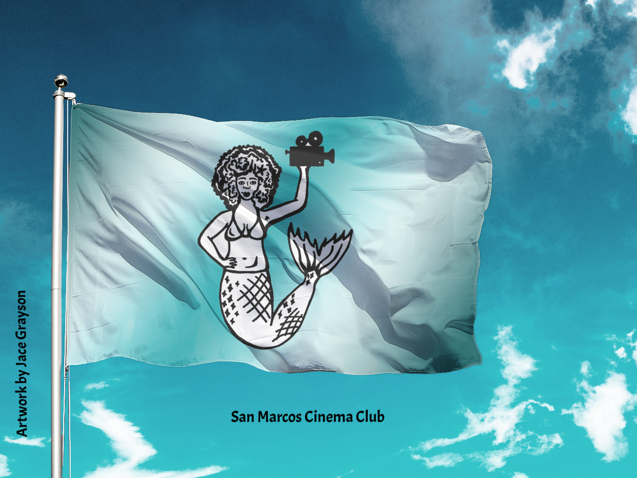 Mermaid Festival Flags — Mermaid Society SMTX