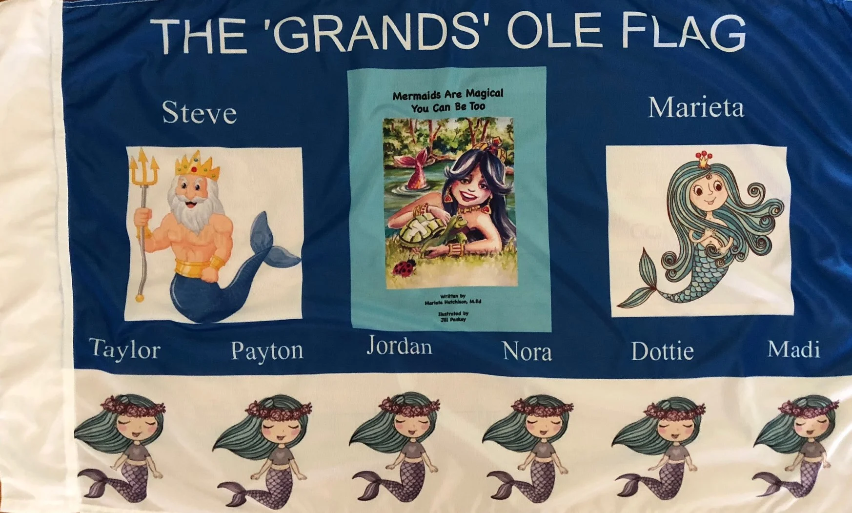 Mermaid Festival Flags — Mermaid Society SMTX