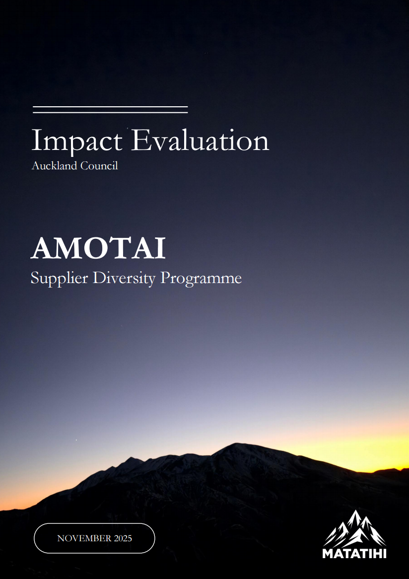 Example SROI Report | Discover Social Impact — Get Informed — Matatihi