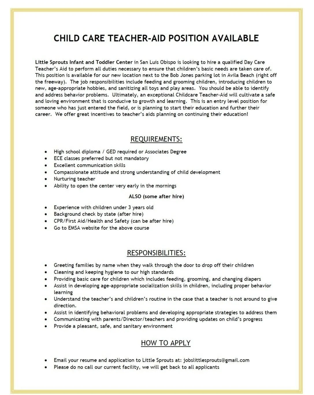 Careers 2 Little Sprouts Infant Care careers-2-little-sprouts-infant-care