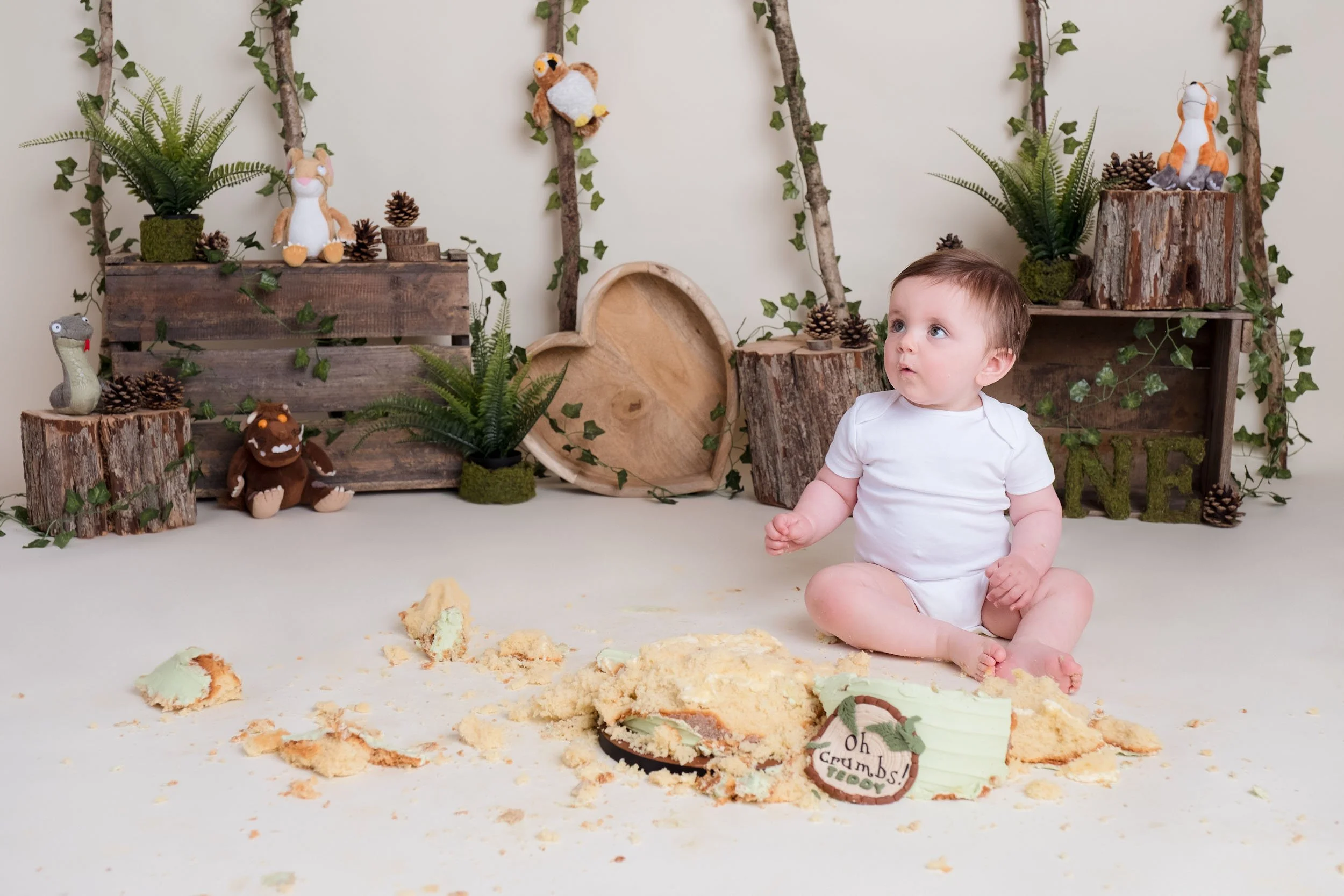 Cake Smash Photography in Lincoln by Mama Bear