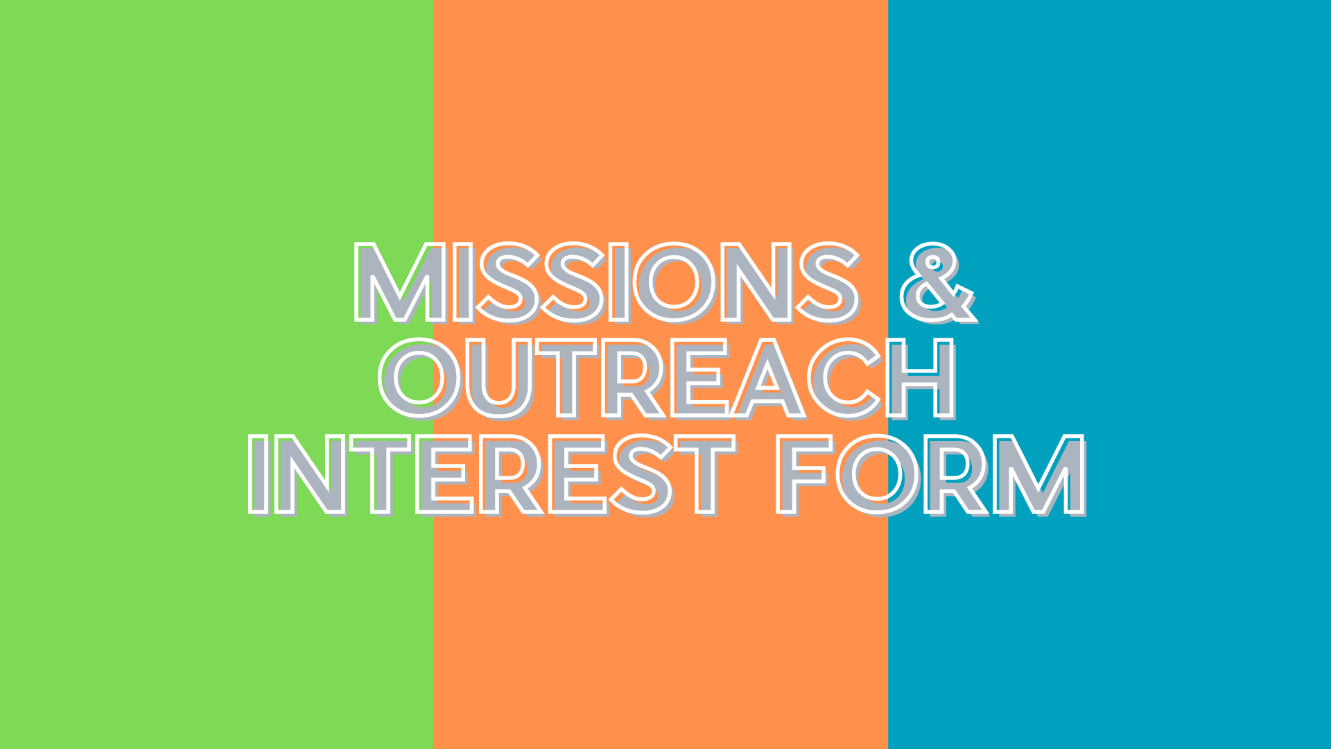 Missions — Central Church