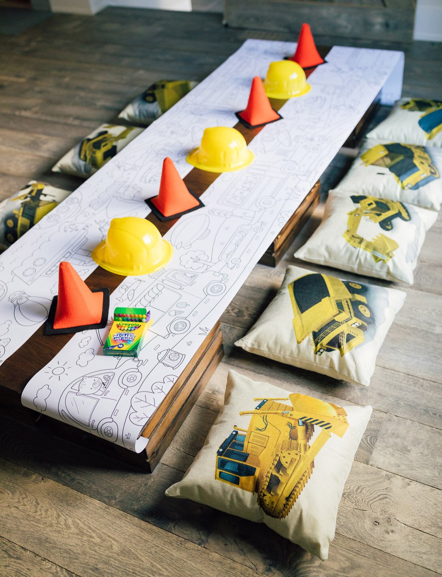 Construction Zone - Trucks Themed Parties - Picnics & Slumber Parties ...