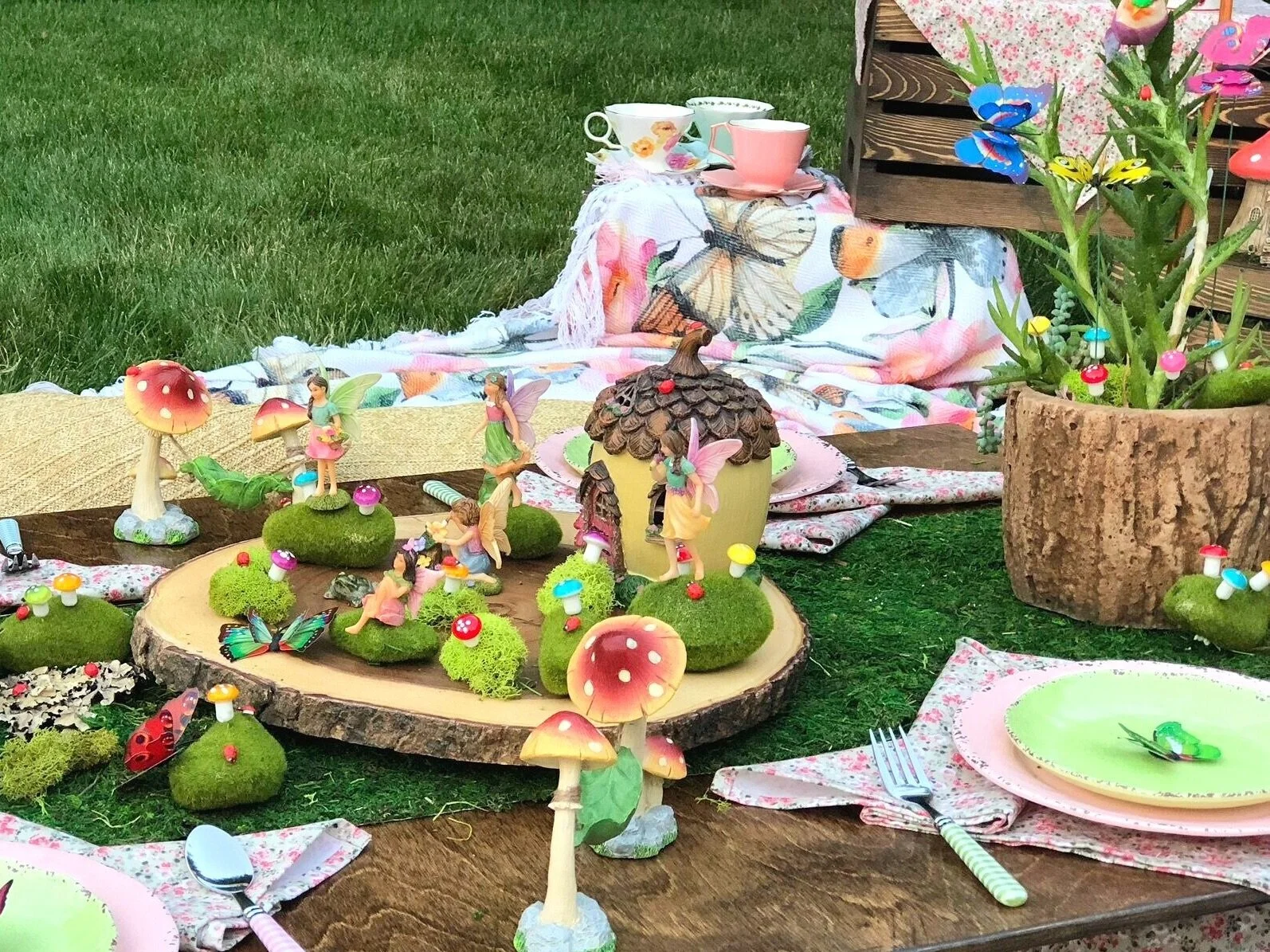 Fairy & Mythical Themed Parties - Picnics & Slumber Parties — Dream & Party