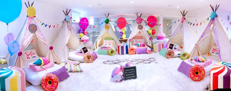 Sleepover Party Rentals for Kids & Adults — Dream & Party