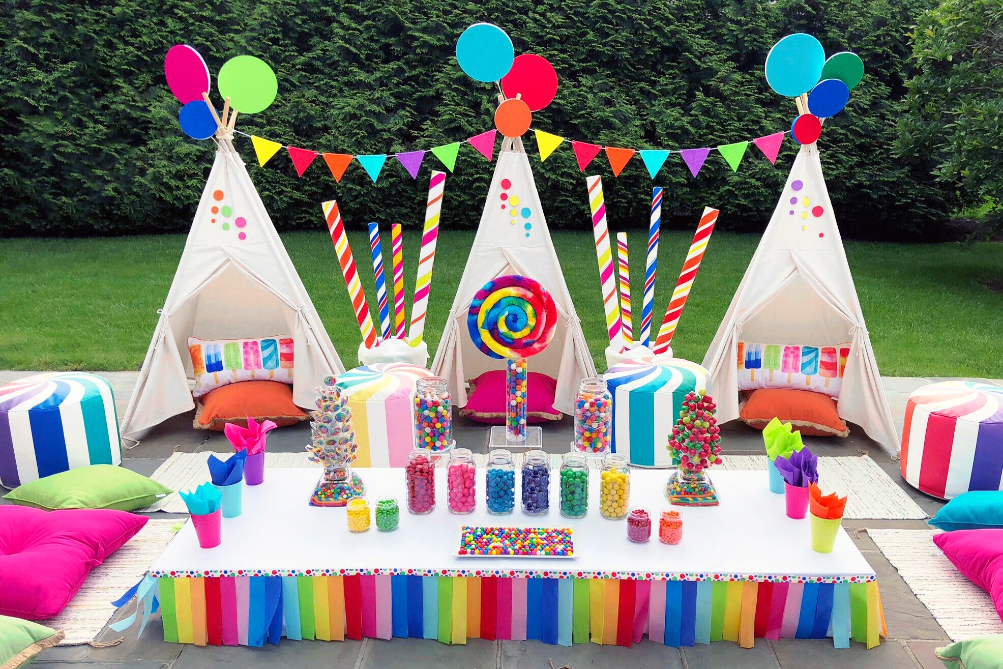 Candy Themed Parties - Picnics & Slumber Parties — Dream & Party