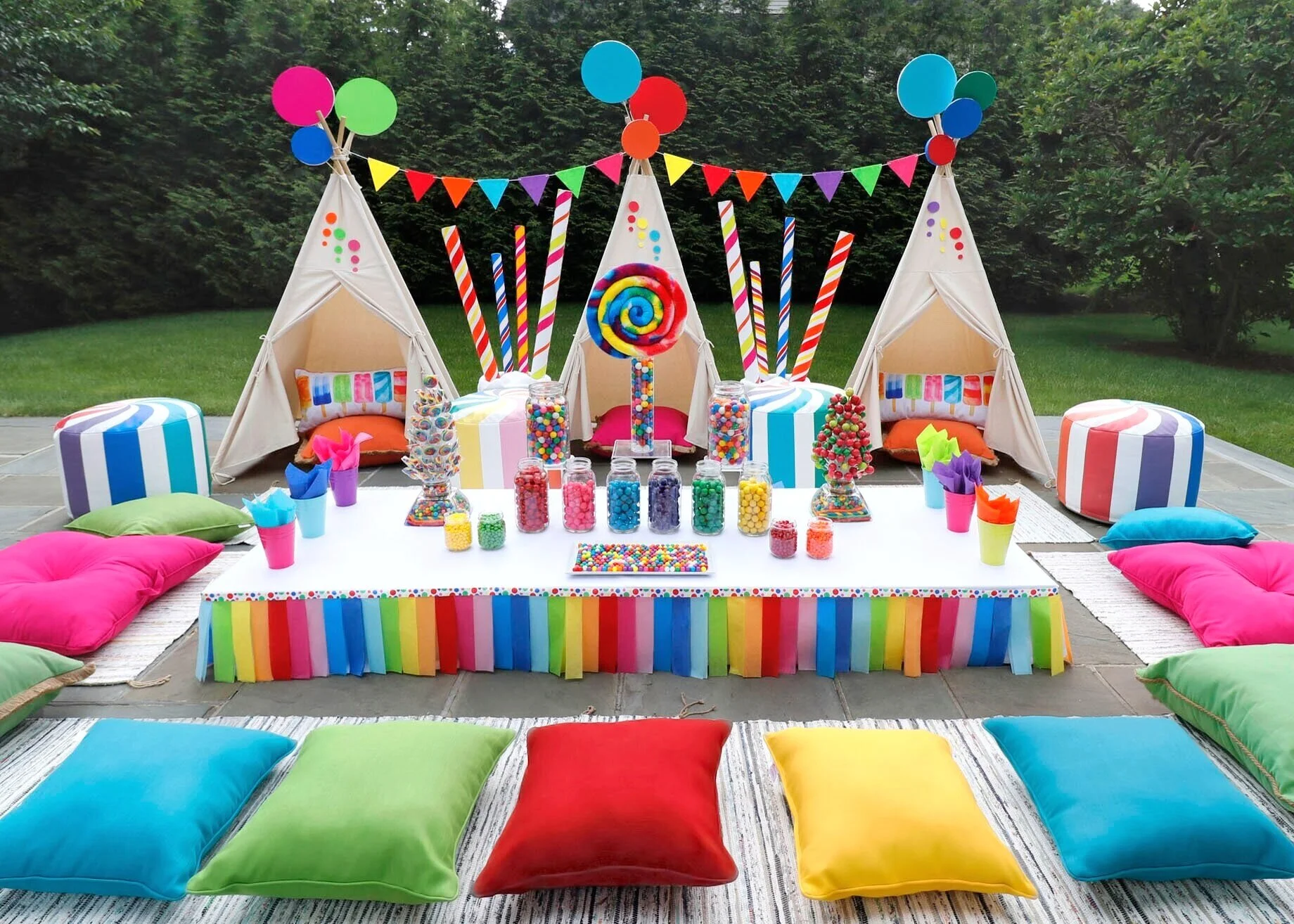 Candy Themed Parties - Picnics & Slumber Parties — Dream & Party