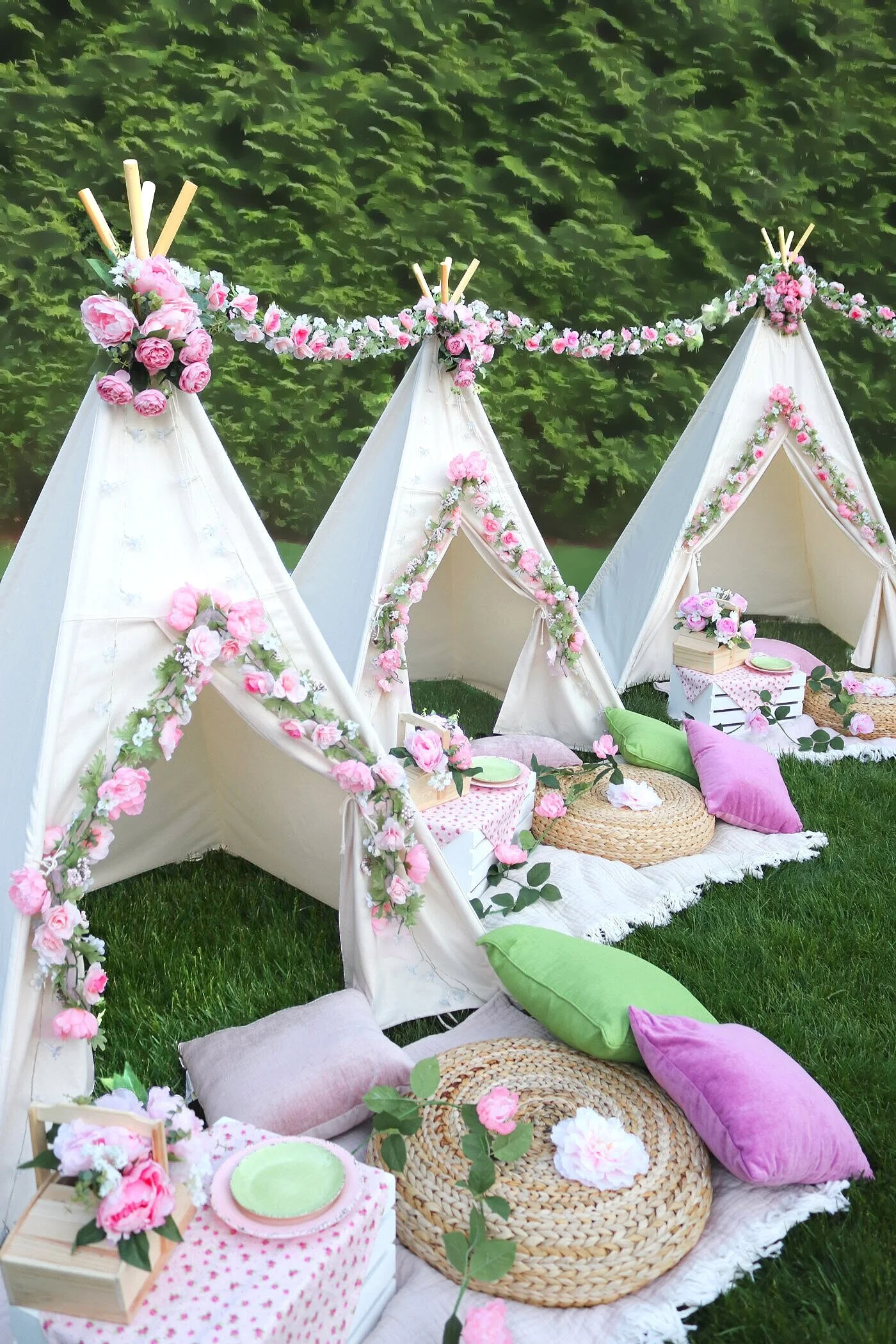Outdoor Picnic Party Rentals - Decor & Props - Kids Parties — Dream & Party