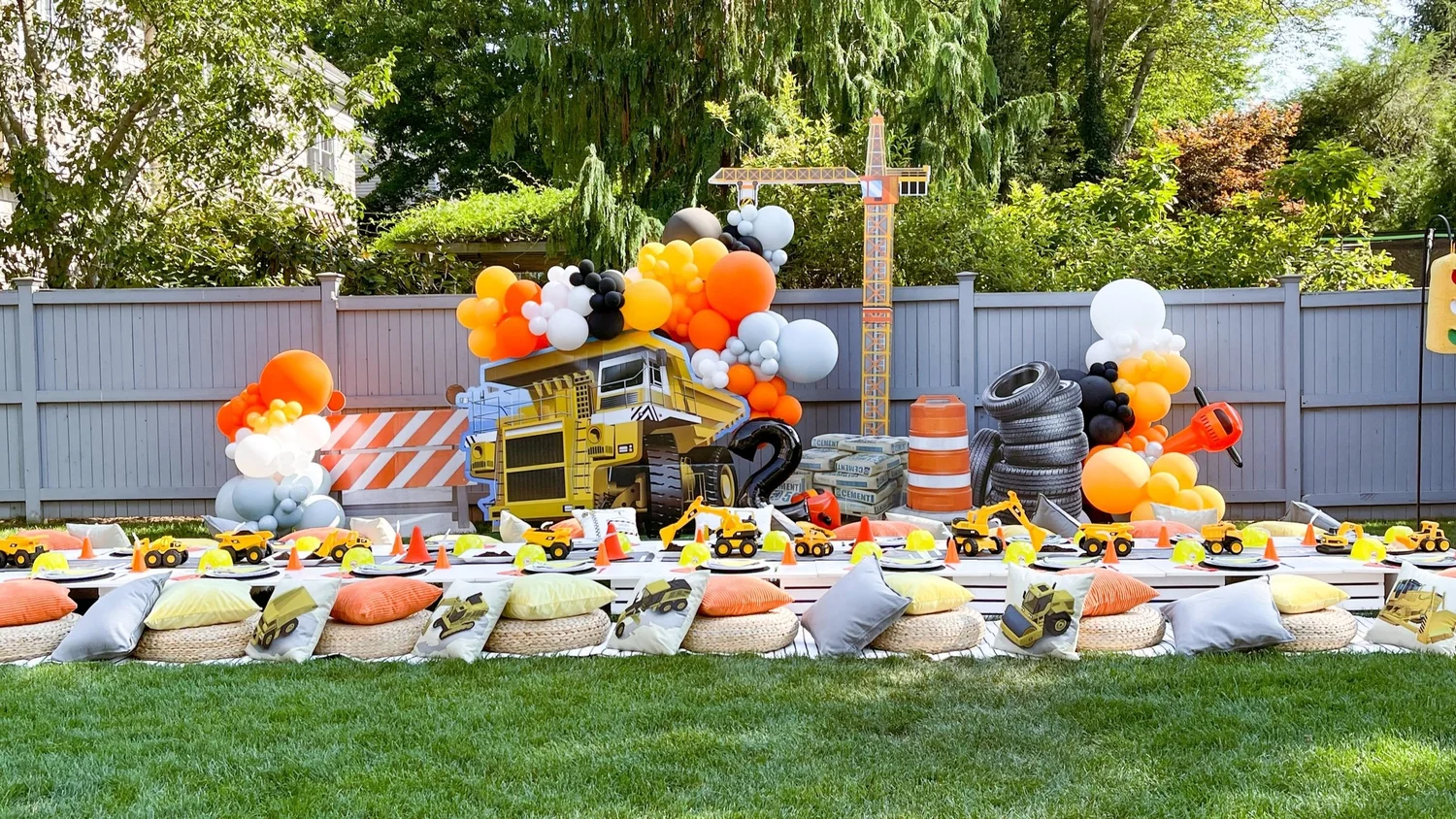 Construction Zone - Trucks Themed Parties - Picnics & Slumber Parties ...