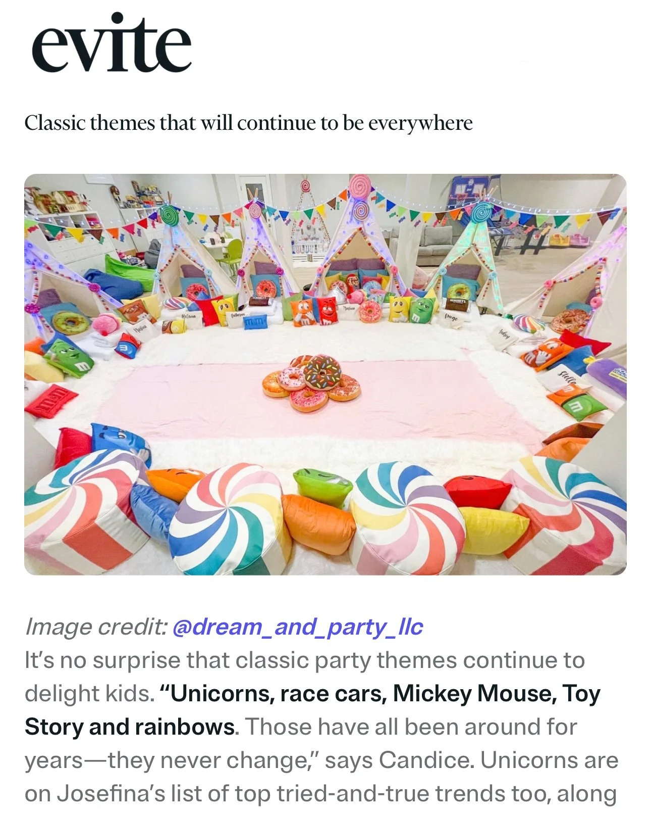 Press — Dream & Party