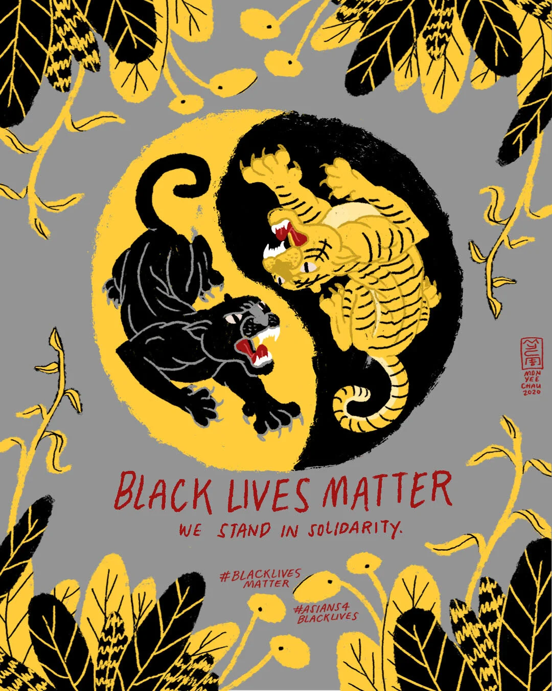 2020 Black Lives Matter — Monyee Chau