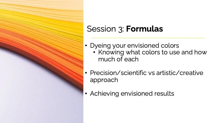 Color Alchemy Masterclass - an in-depth online dyeing course — Alanna ...