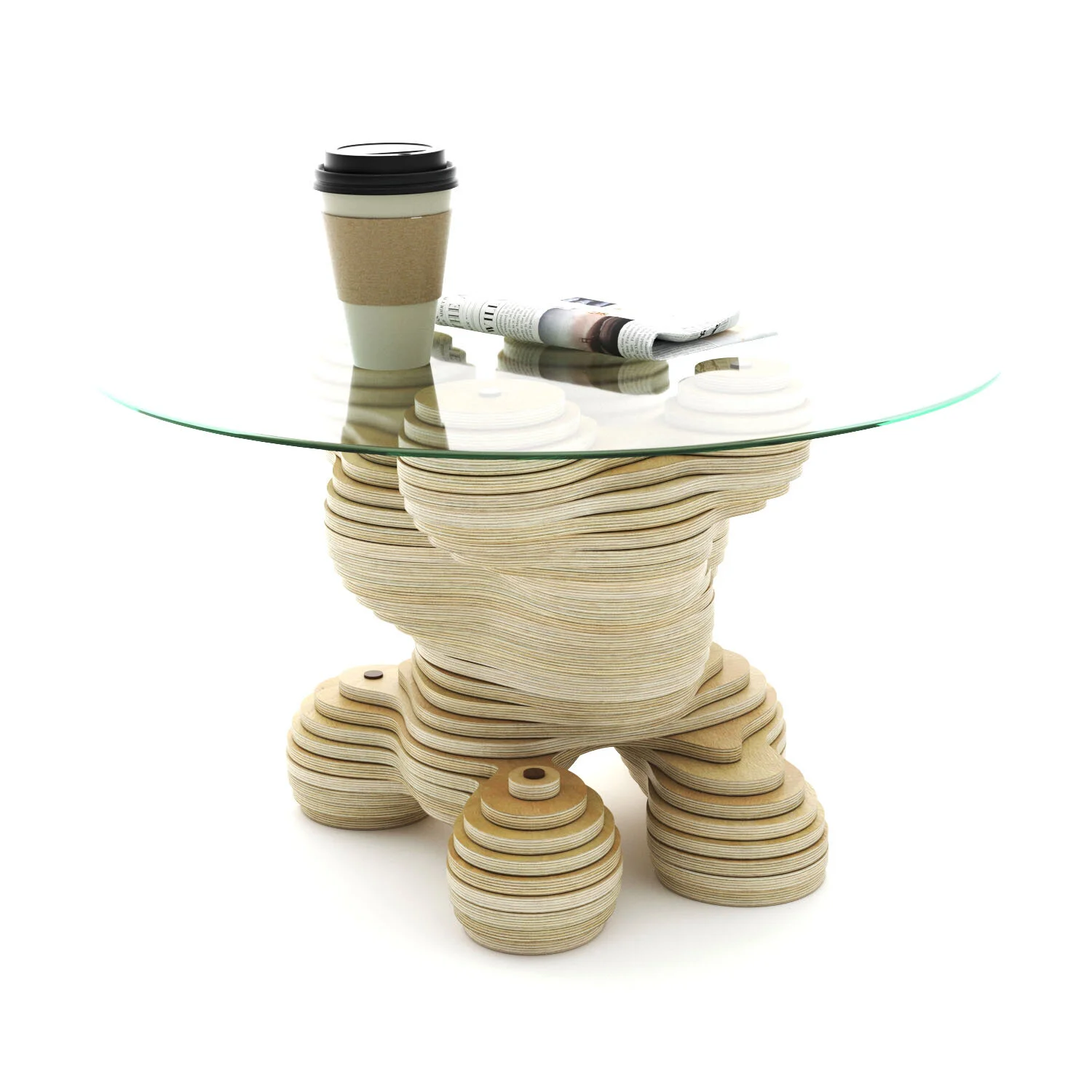 Terraform Design — Furniture - Geometric Organic Parametric Furniture