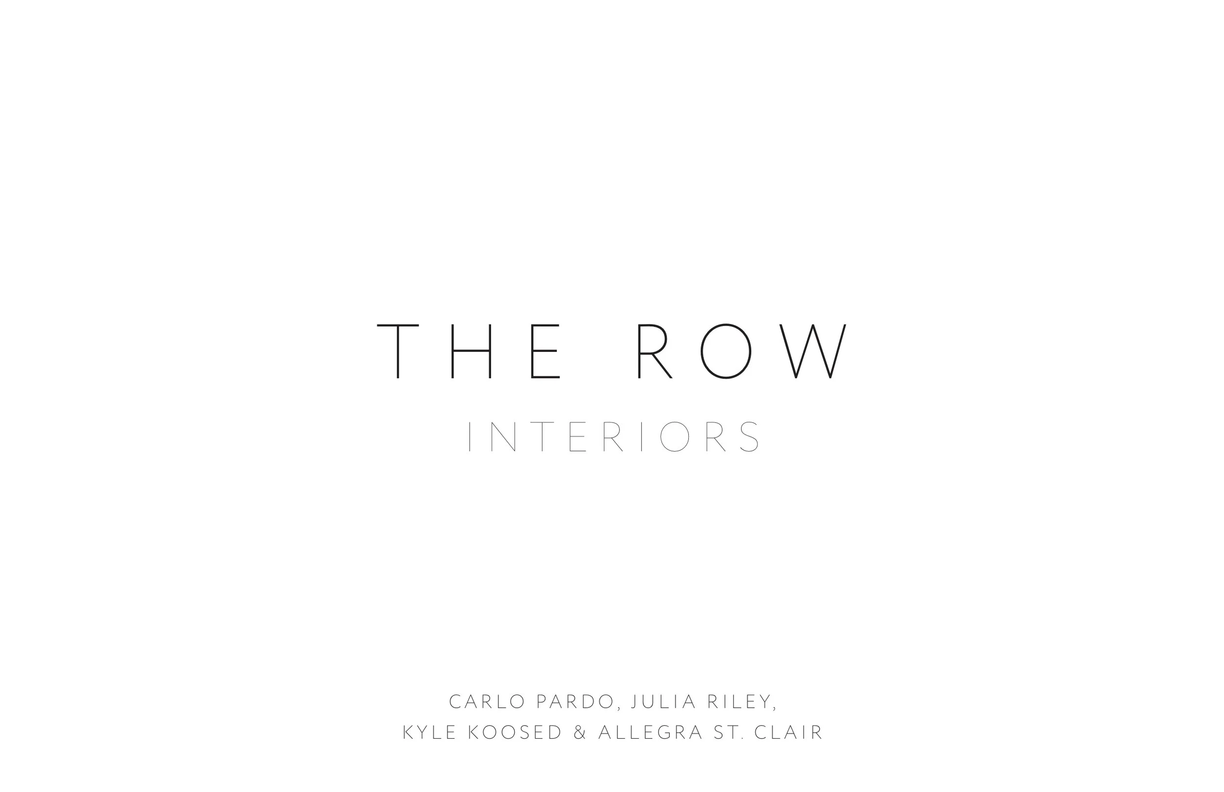 The Row Logo