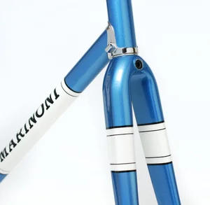 Bike Marinoni Blue — VéloColour Custom Paint and Cycling Bags