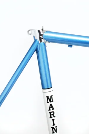 Bike Marinoni Blue — VéloColour Custom Paint and Cycling Bags