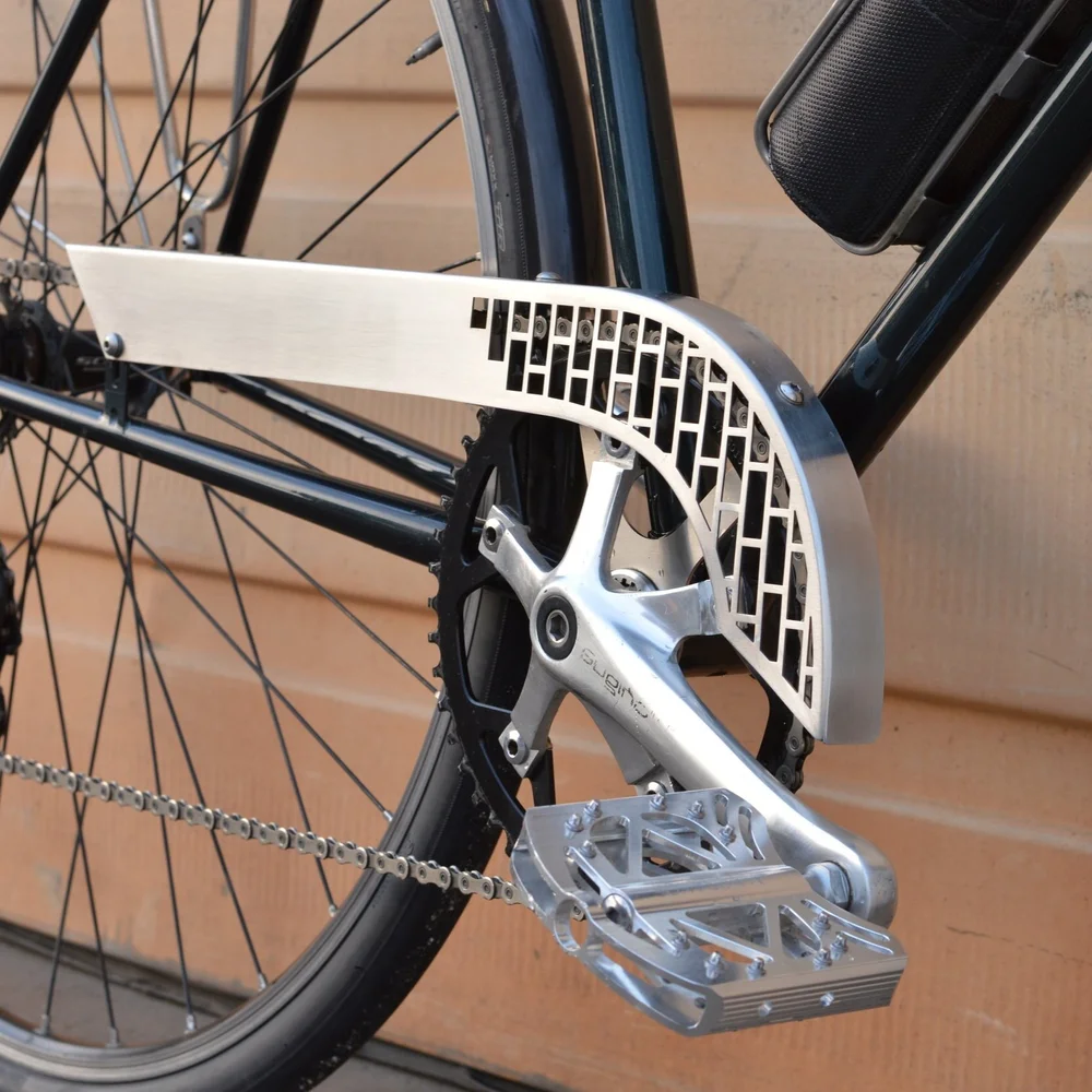 VéloColour stainless steel bike chain guard made in Canada — VéloColour ...