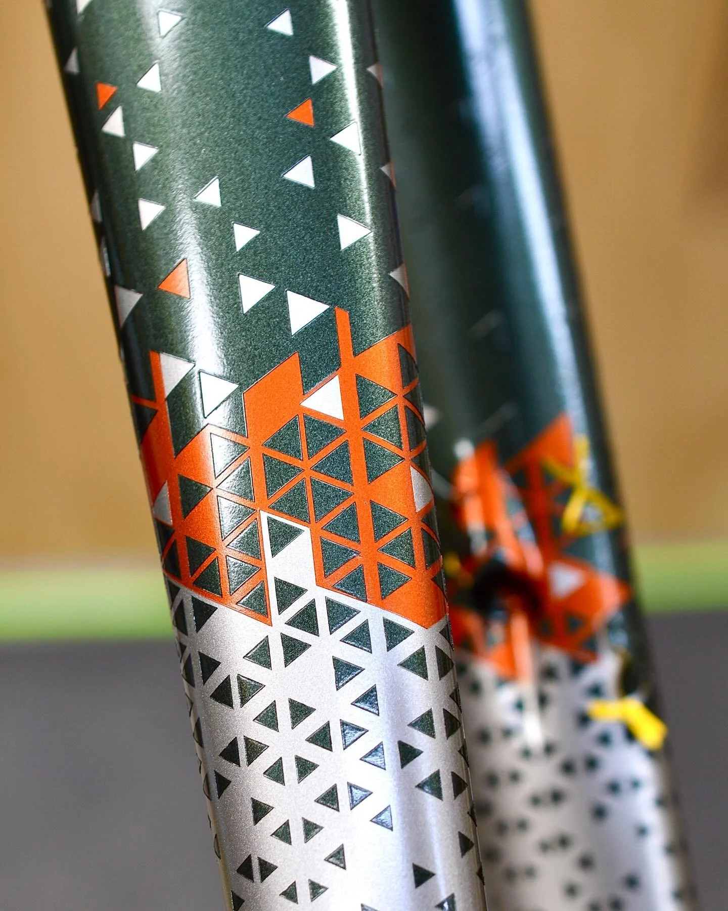 Bishop Bikes For Maglia Rosa NYC — VéloColour Custom Paint and Cycling Bags