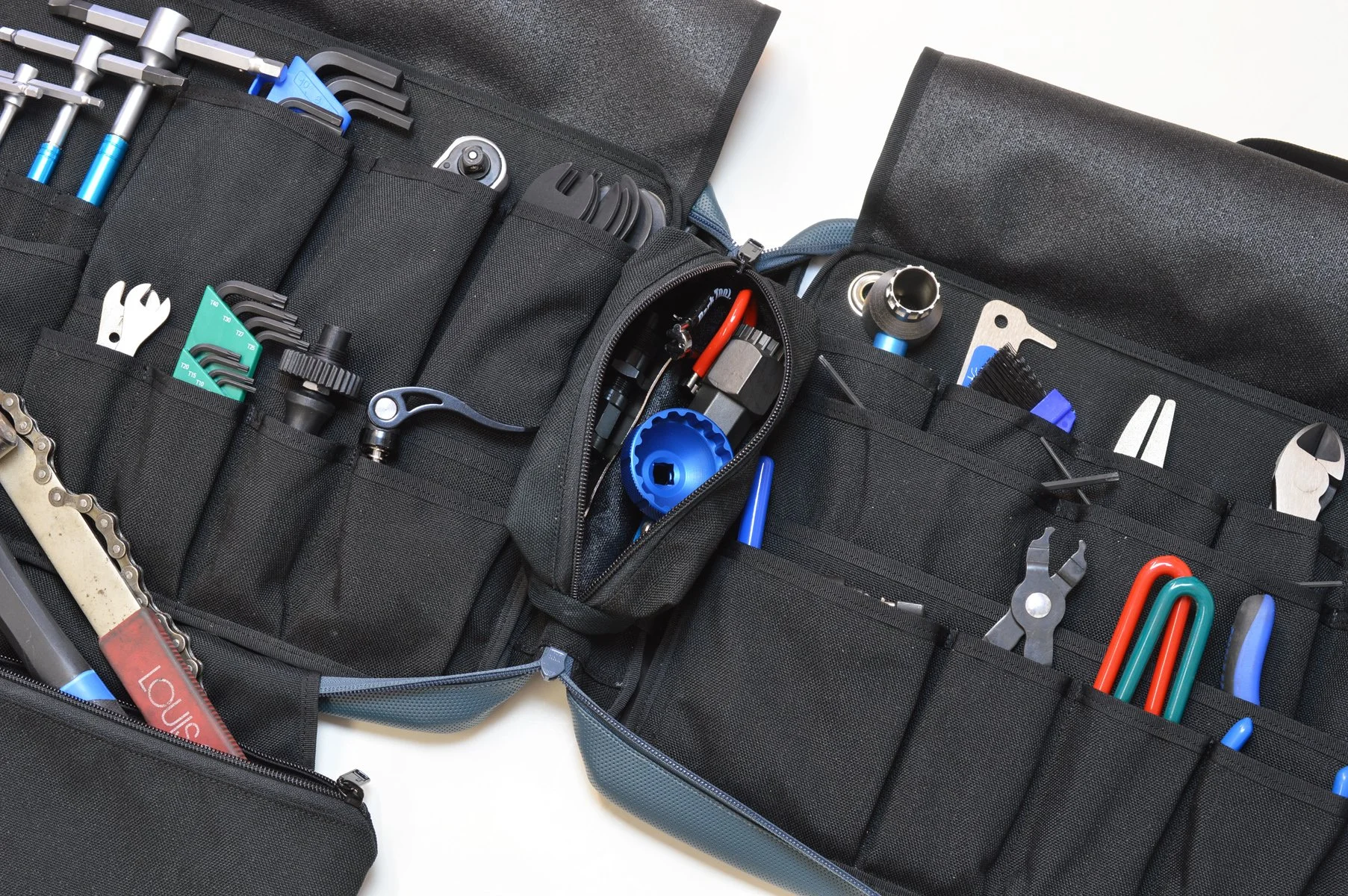 Tool Row Pallet — VéloColour Custom Paint and Cycling Bags