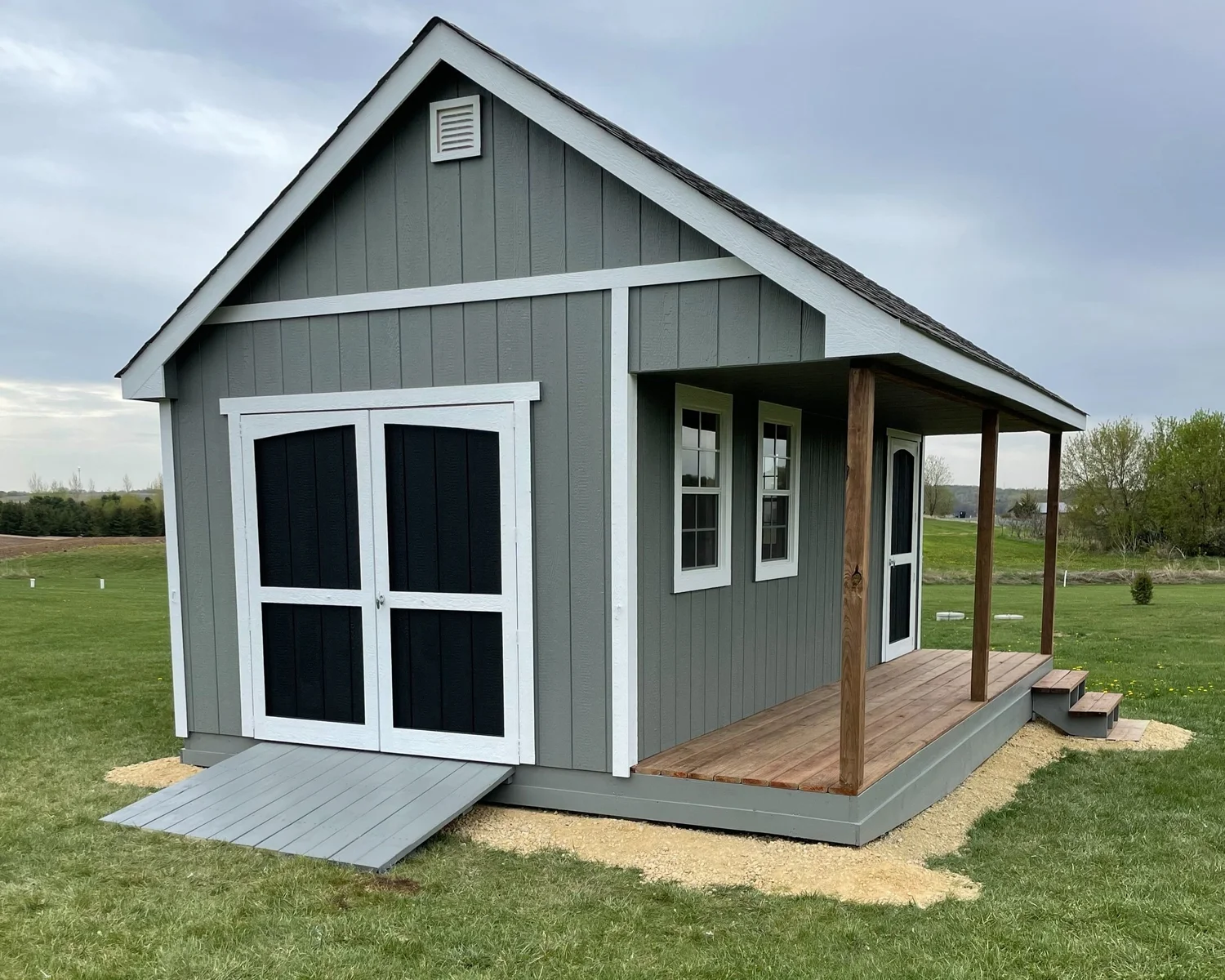 Sheds with Covered Porches — Storage Sheds MN, WI | Built on Your Site ...