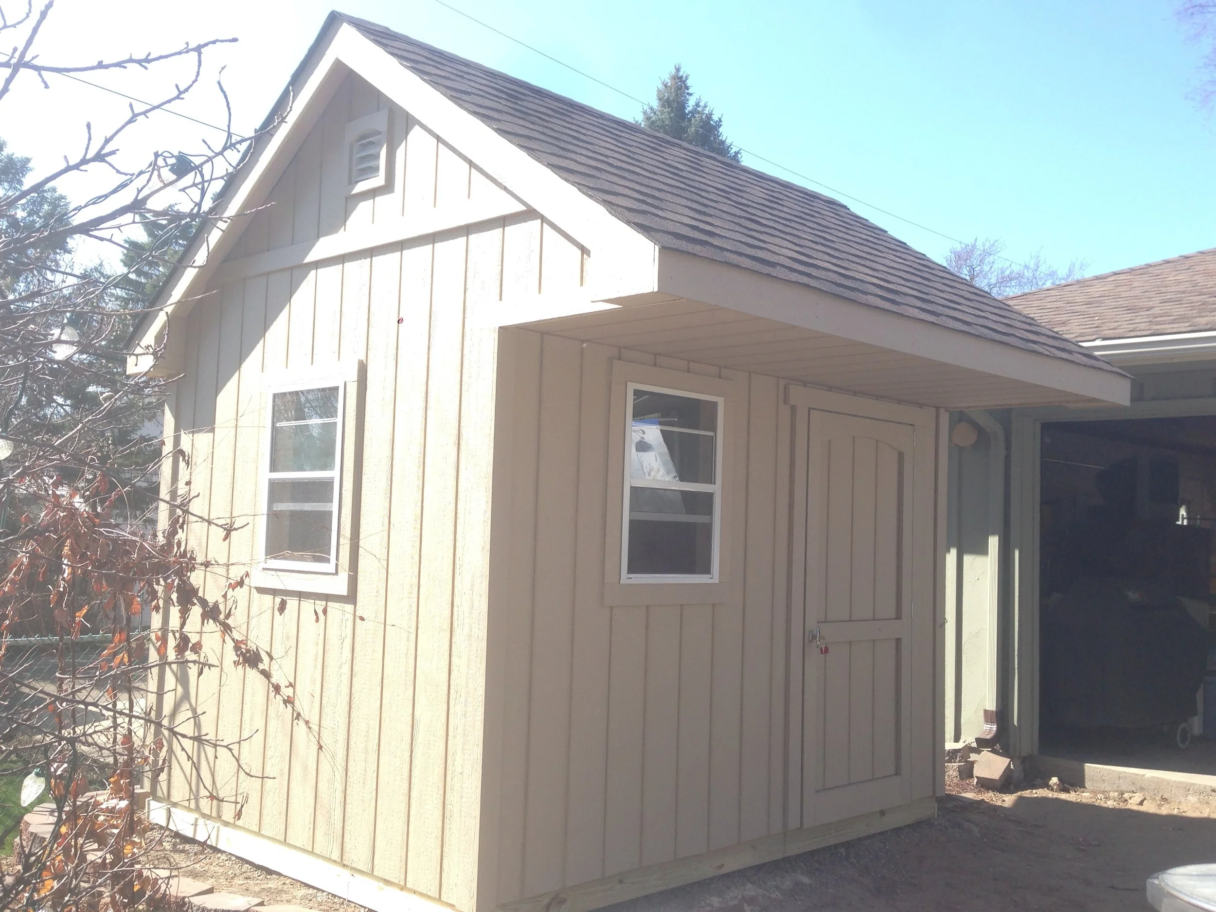Sheds with Covered Porches — The Shed Shop USA