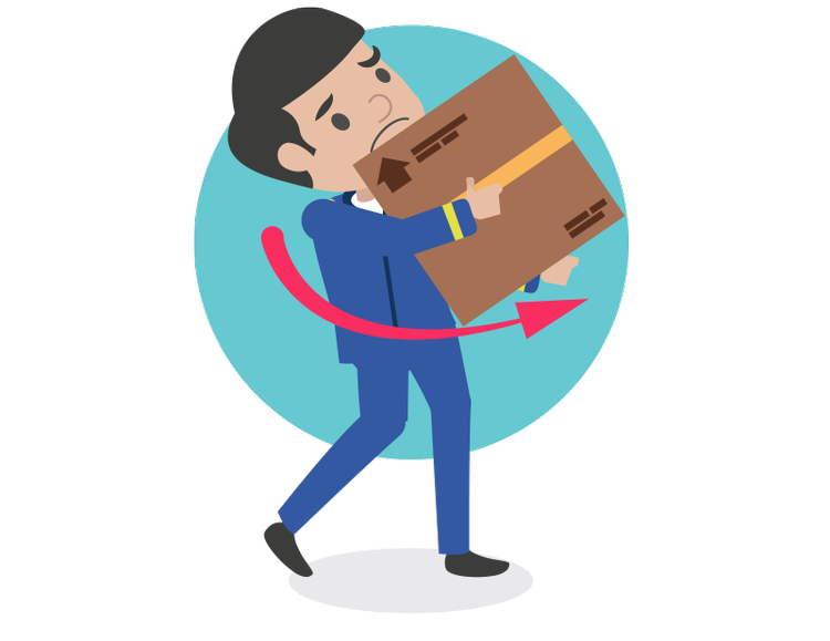 How to lift safely –FREE poster! | Safepoint Lone Worker Apps and Lone ...