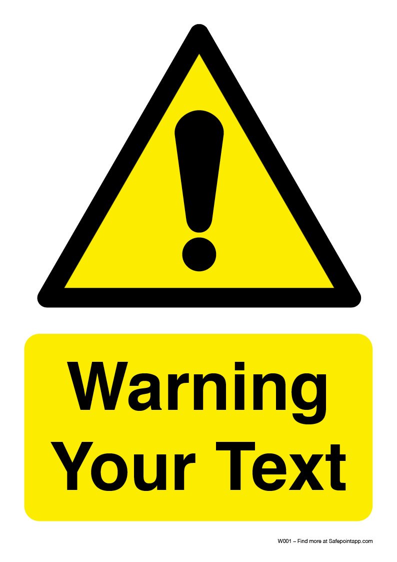 Free Workplace Health And Safety Warning Signs Safepoint Lone Worker Apps And Devices