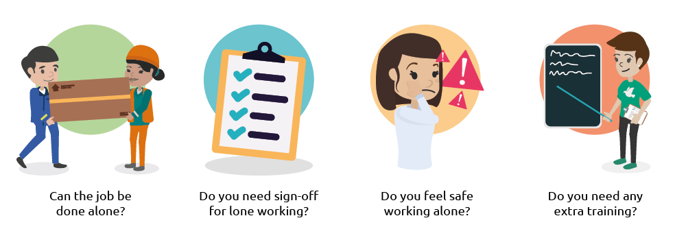 Lone worker safety poster –FREE! | Safepoint Lone worker apps and devices