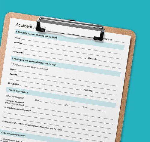 Workplace accident reporting - with free accident book template ...