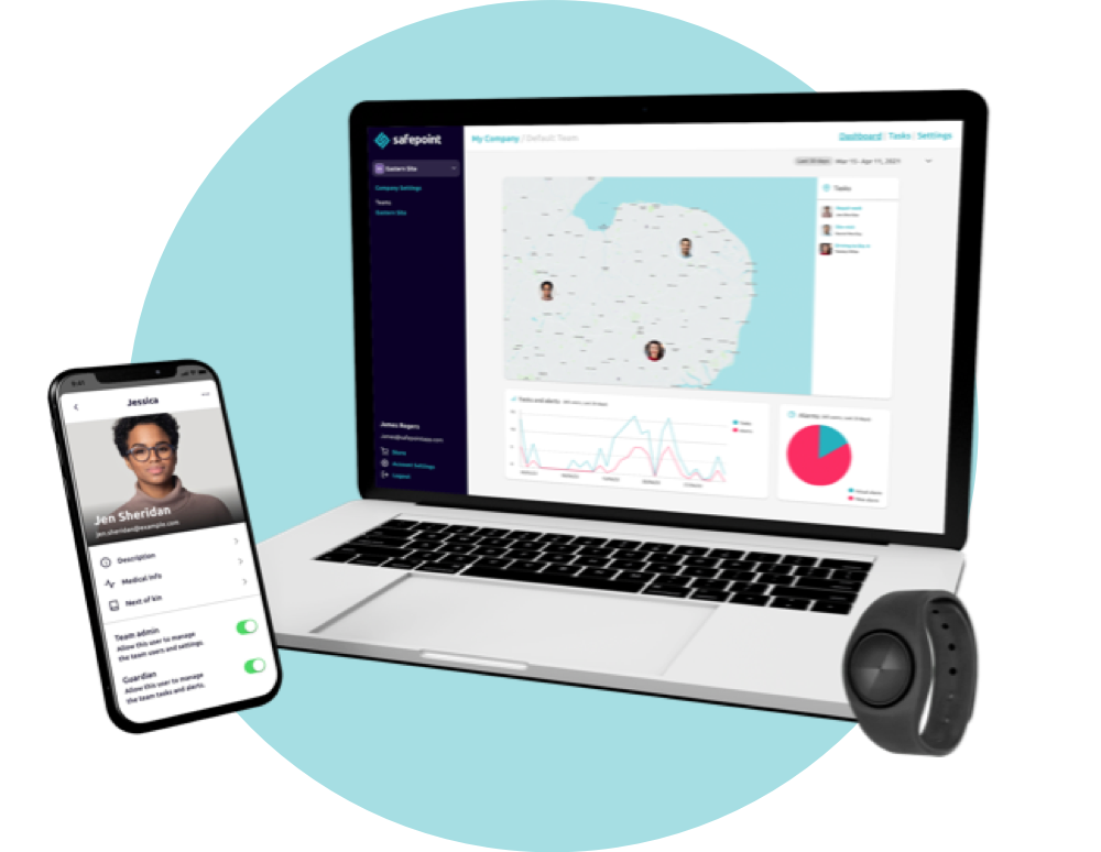 Safepoint's wearable panic alarms for lone workers | Safepoint Lone ...