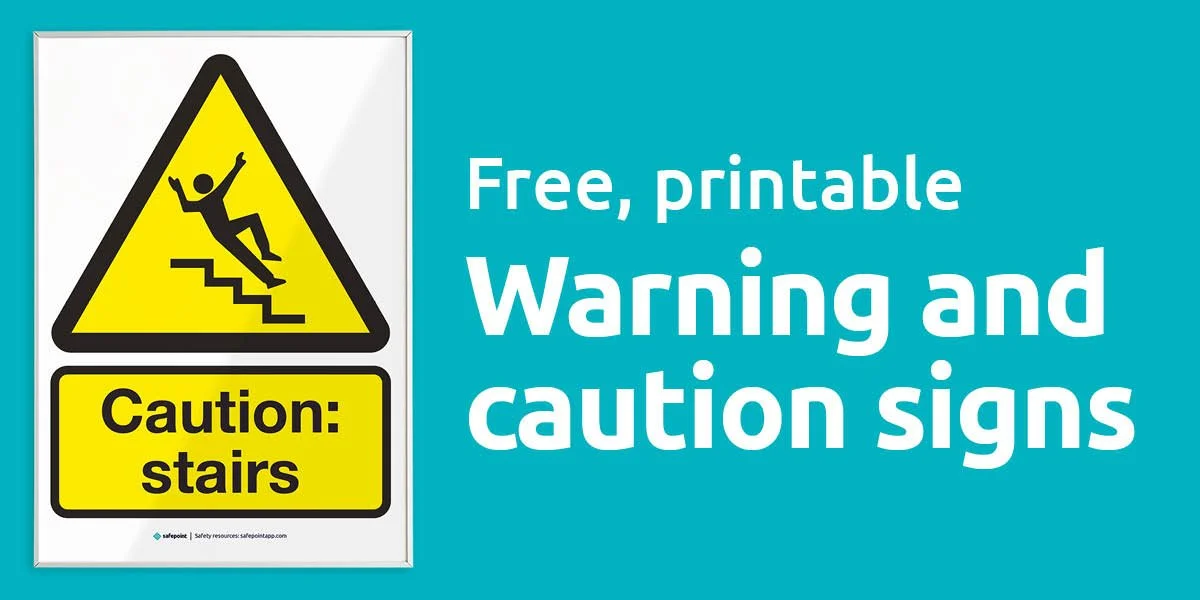 Free, printable warning and caution signs | Safepoint Lone Worker Apps ...