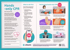 Hands-only CPR for business (Free Poster) | Safepoint Lone worker apps ...