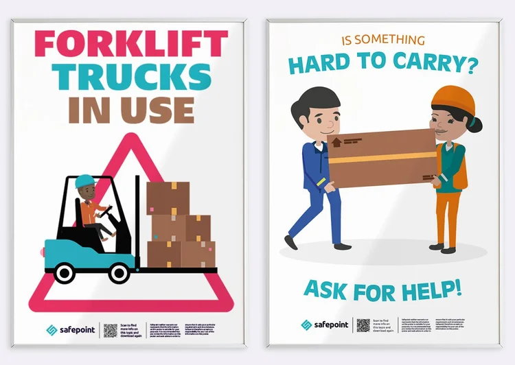 Warehouse poster form | Safepoint Lone Worker Apps and Lone Worker Devices