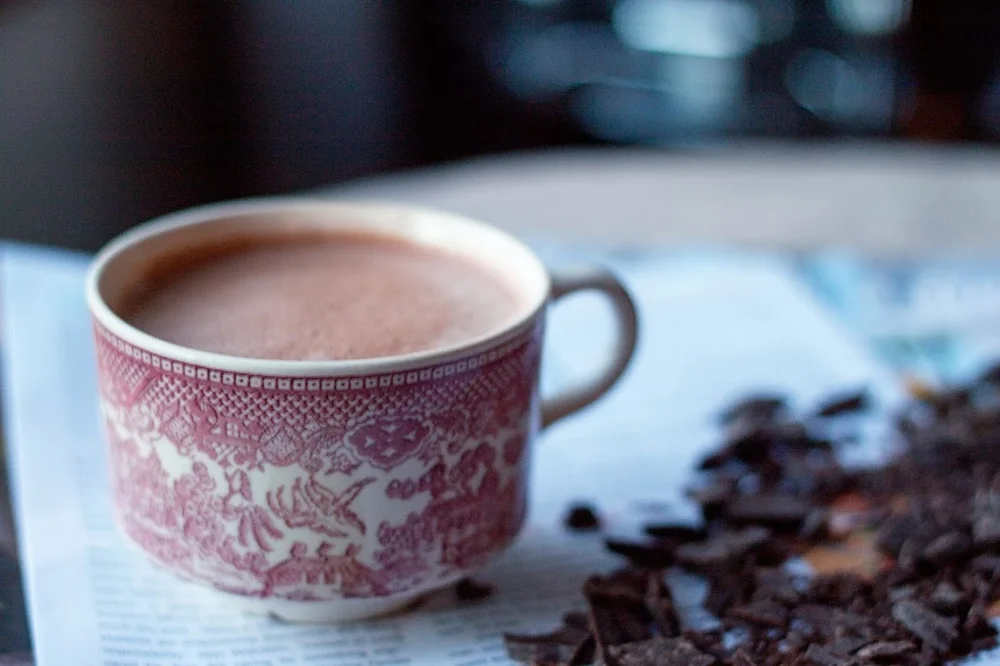 Vegan Salted Hot Chocolate + Edible Blue Ridge Feature! — Will Frolic ...