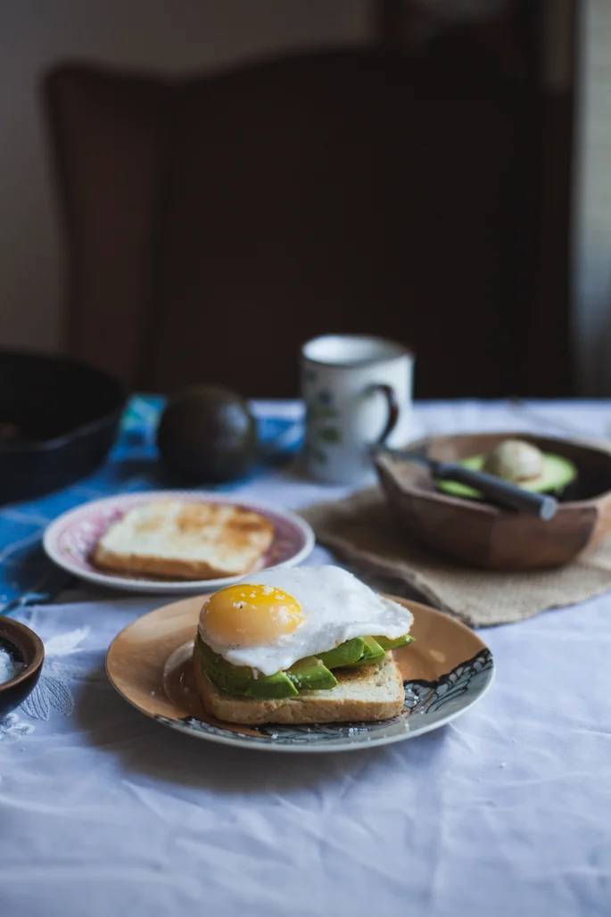 Fried Duck Egg Avocado Toast (Gluten Free) — Will Frolic for Food
