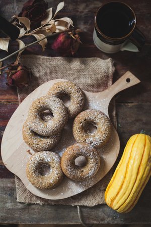 Gluten Free Vegan Squash Donuts — Will Frolic for Food