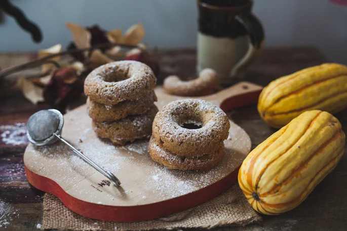 Gluten Free Vegan Squash Donuts — Will Frolic for Food