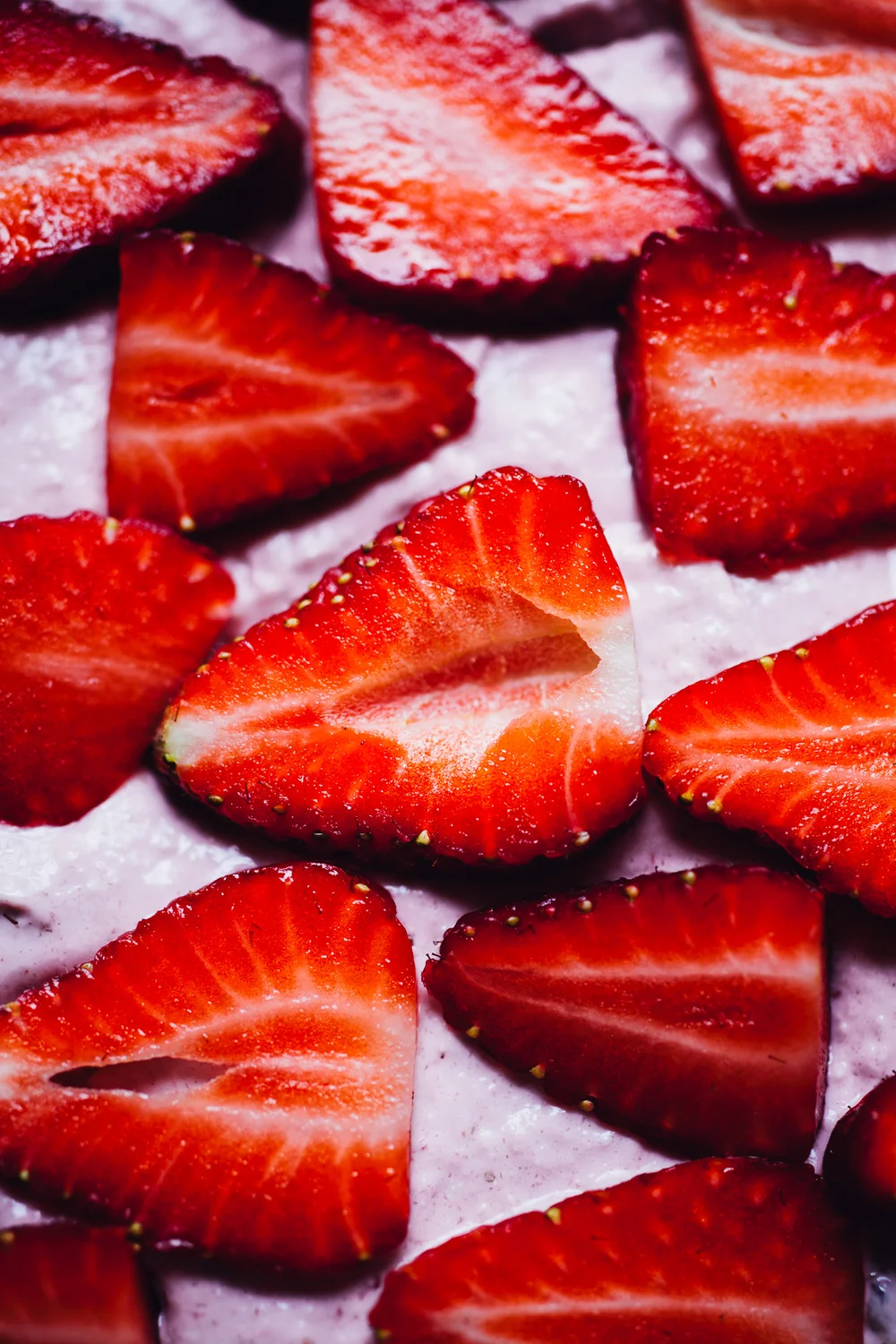 Raw Vegan Strawberry Banana Ice Cream Cake — Will Frolic for Food