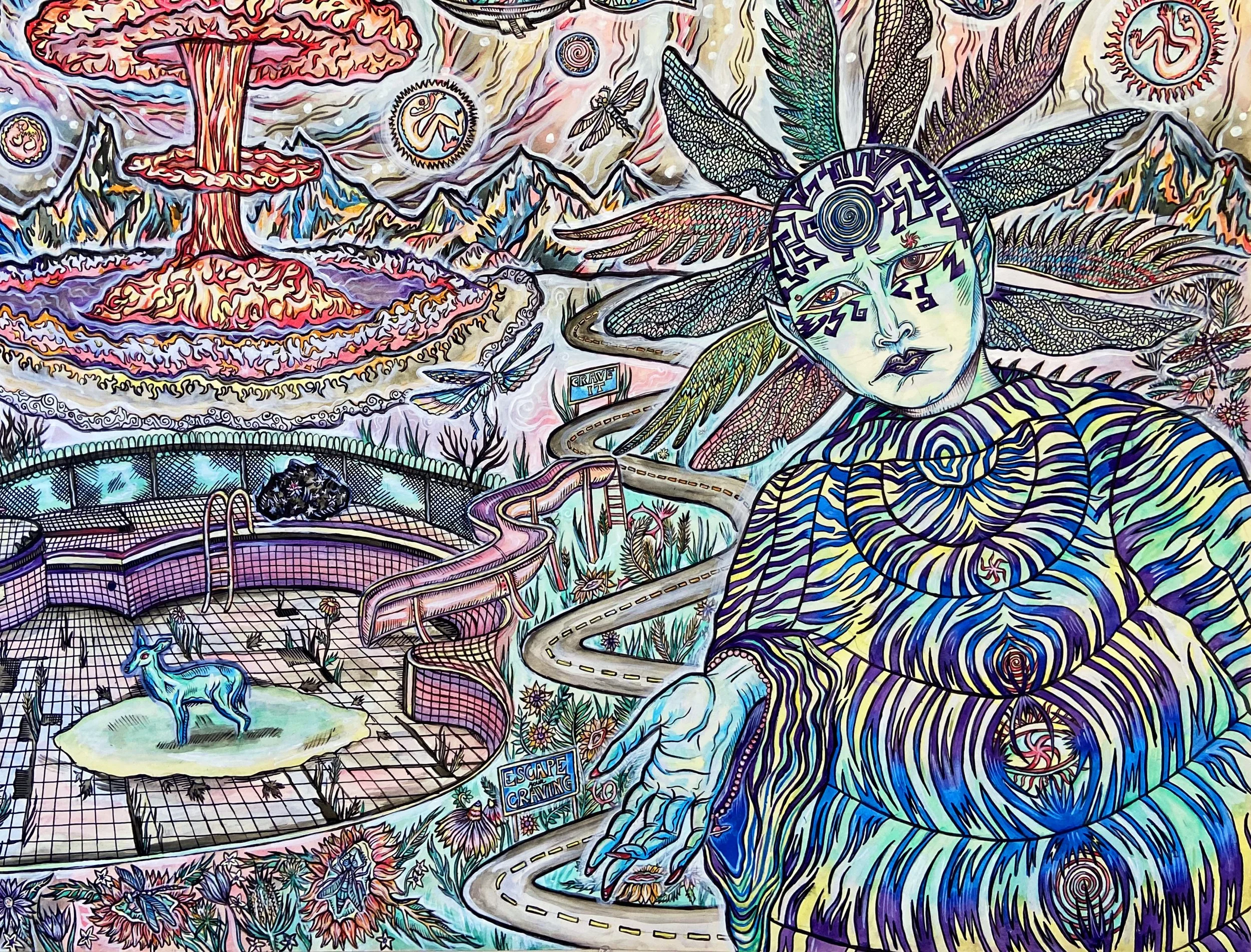 Acid Inspired Art